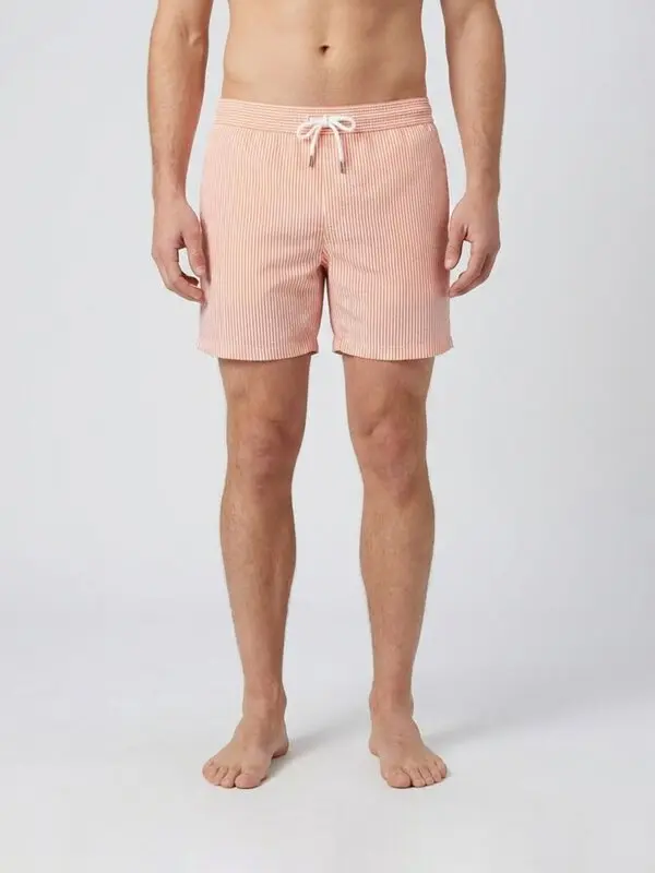 Polo Ralph Lauren Striped Swimsuit - Peach