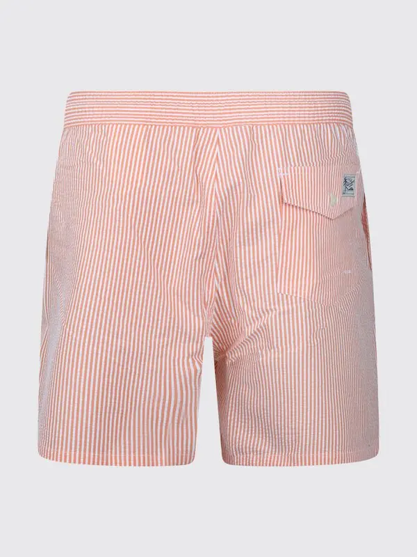 Polo Ralph Lauren Striped Swimsuit - Peach