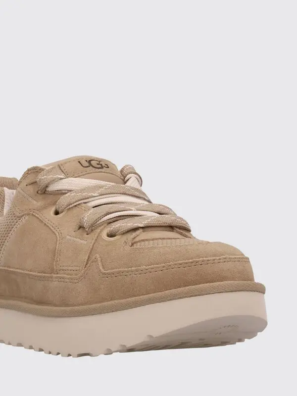 UGG Suede And Mesh Low Top Sneakers - Yellow