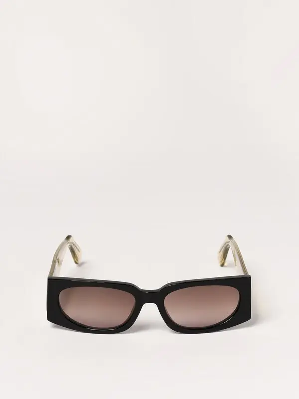 Gcds Rectangle Sunglasses - Black