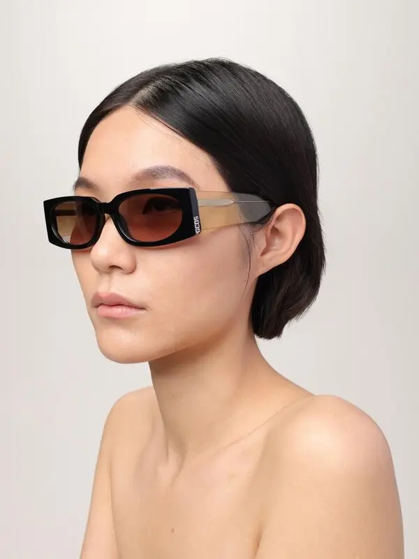 Gcds Rectangle Sunglasses - Black