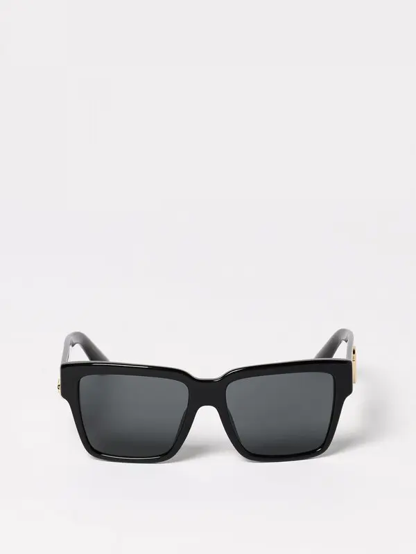 Dolce & Gabbana Tortoiseshell Rectangle Sunglasses - Black