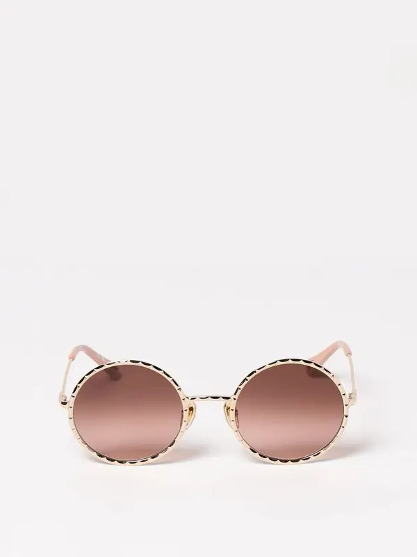 Chloé Round Frame Sunglasses - Gold