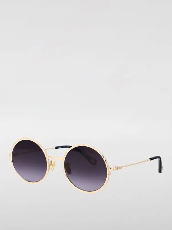 Chloé Round Frame Sunglasses - Violet