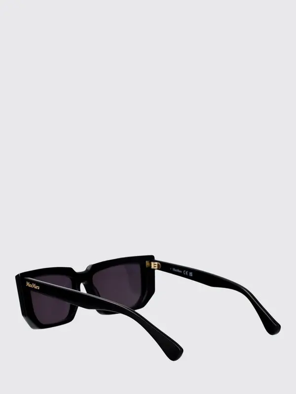 Max Mara Tortoiseshell Rectangle Sunglasses - Black