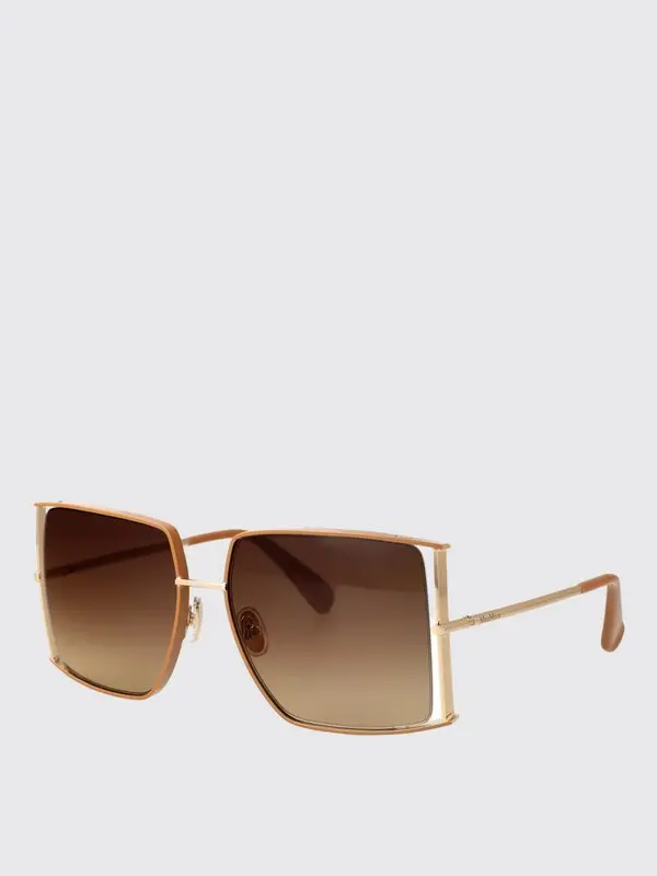 Max Mara Oversized Square Frame Sunglasses - Brown
