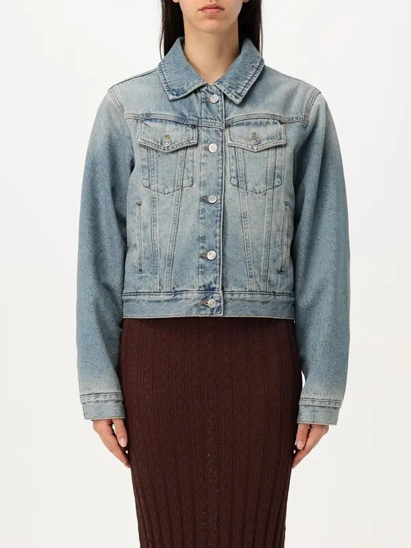 Victoria Beckham Denim Jacket - Blue