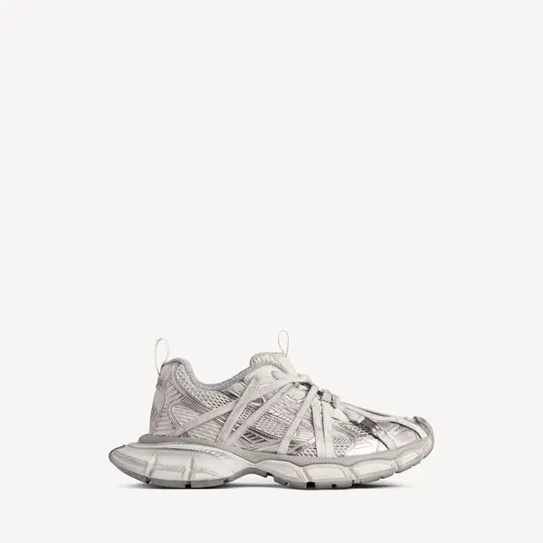 Balenciaga 3xl Extreme Laces B Sneaker - Grey