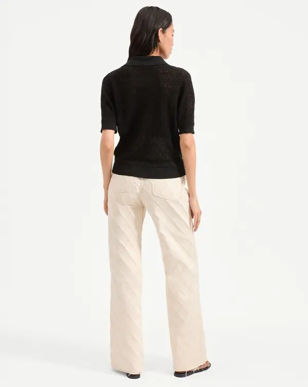 Veronica Beard Issa Knit Polo