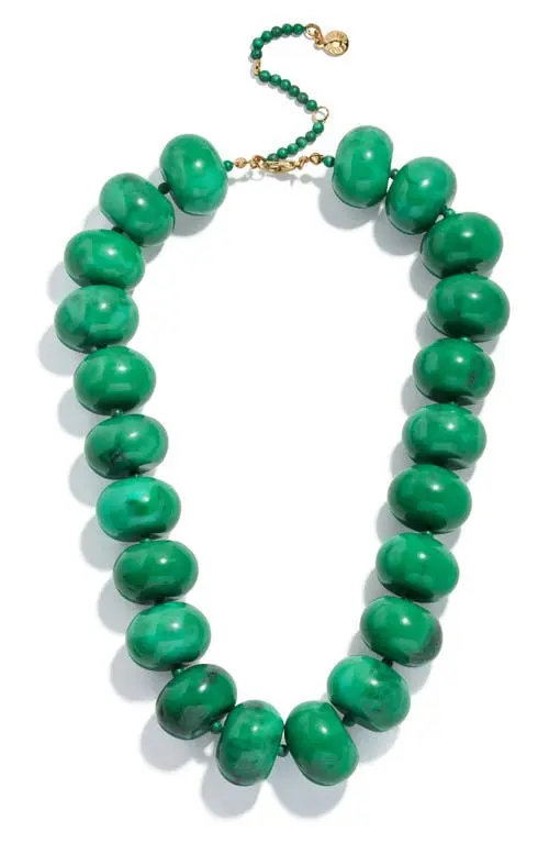Baublebar Beaded Statement Necklace - Green