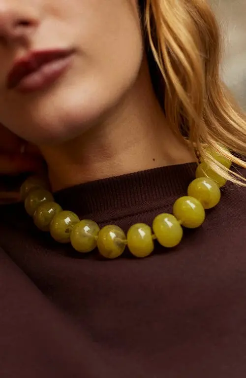Baublebar Joan Necklace - Olive