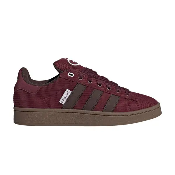 Adidas Campus 00s Shadow Gum Sneakers - Red