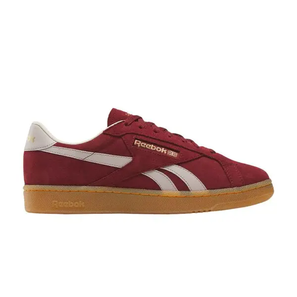 Reebok Club C Grounds Uk Red Editorialist