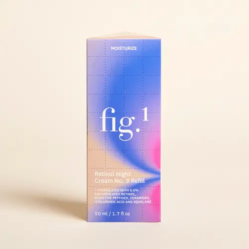 FIG.1 Retinol Night Cream Level 3 - Purple Gradient
