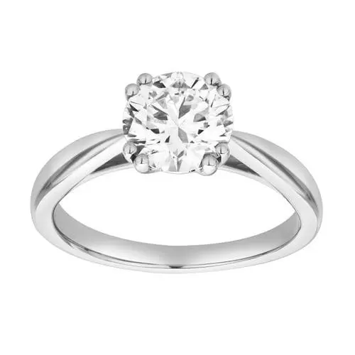LUVMYJEWELRY Velora 14k Gold 1.5 Ct. Lab Grown Diamond Ring - 14k White Gold
