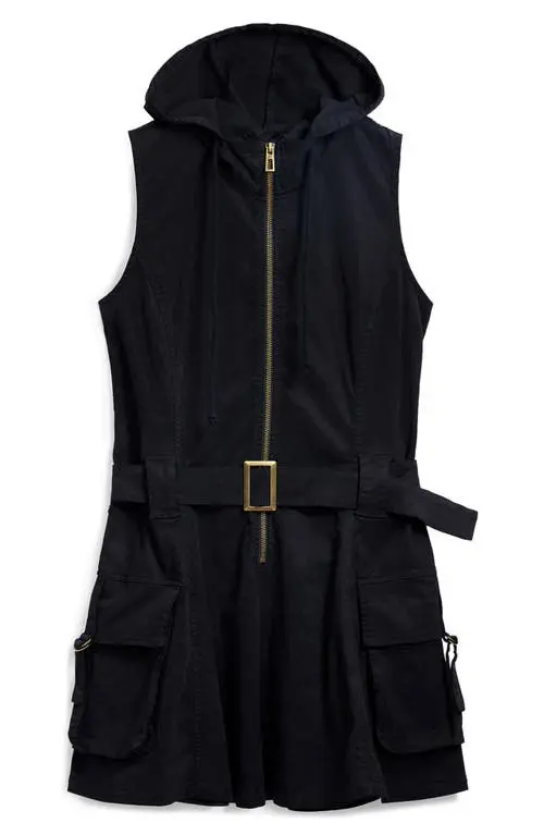 Desigual Hooded Sleeveless Minidress