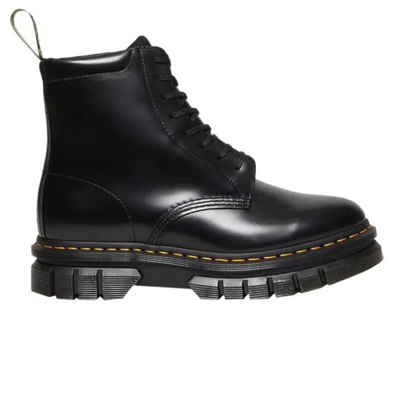 Dr. Martens Rikard Leather Platform Boots - Black