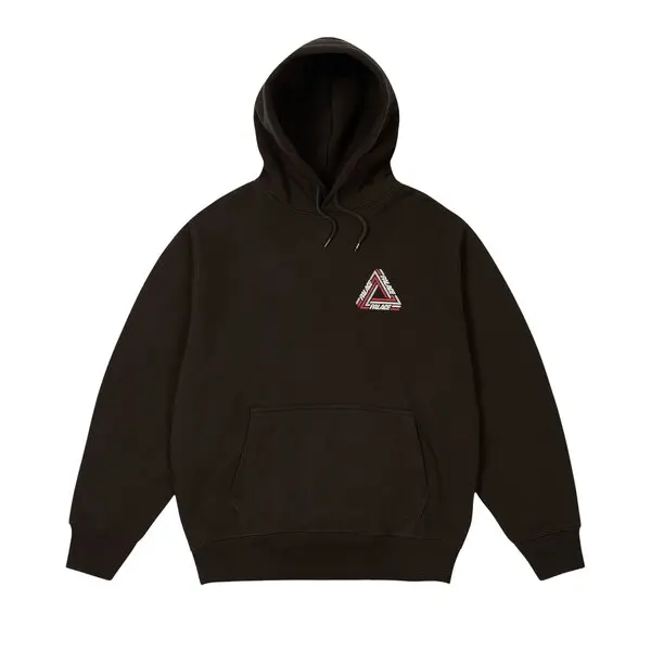 PALACE Tri-line Hood - Black