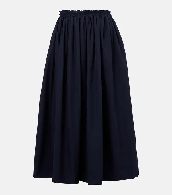 Gabriela Hearst Chiara Midi Skirt - Blue