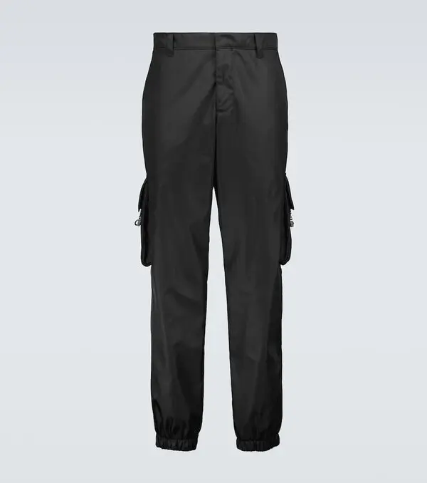 Prada Re-nylon Cargo Pants - Black