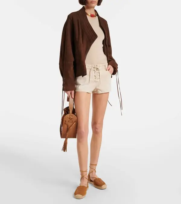 Isabel Marant Étoile Celsi Leather Espadrilles - Brown