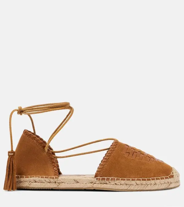 Isabel Marant Étoile Celsi Leather Espadrilles - Brown