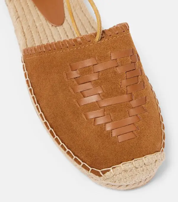 Isabel Marant Étoile Celsi Leather Espadrilles - Brown