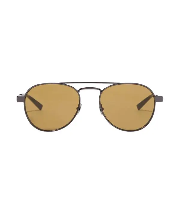 Saint Laurent Sl 708 Aviator Sunglasses - Black