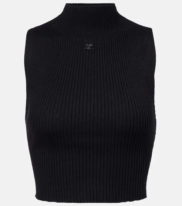 COURREGES Courrèges Ribbed Tank Top