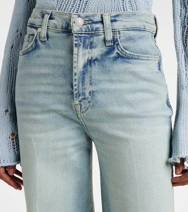 7 For All Mankind Jo Low-rise Flared Jeans