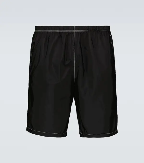 Prada Re-nylon Swim Shorts - Black