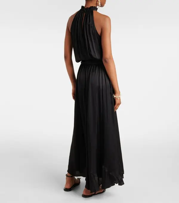 Poupette St Barth Nina Gown - Black
