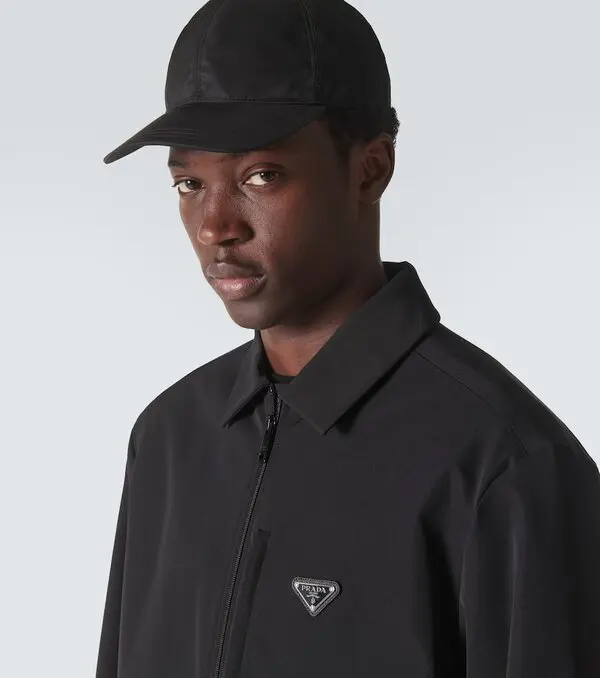 Prada Re-nylon Baseball Cap - Black