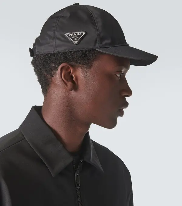 Prada Re-nylon Baseball Cap - Black