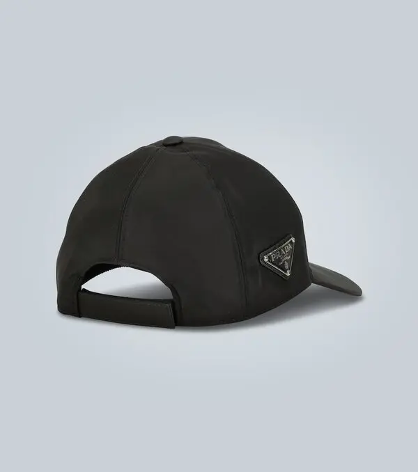 Prada Re-nylon Baseball Cap - Black