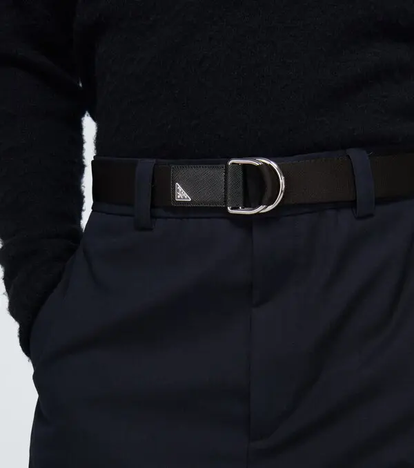 Prada Re-nylon Belt - Black