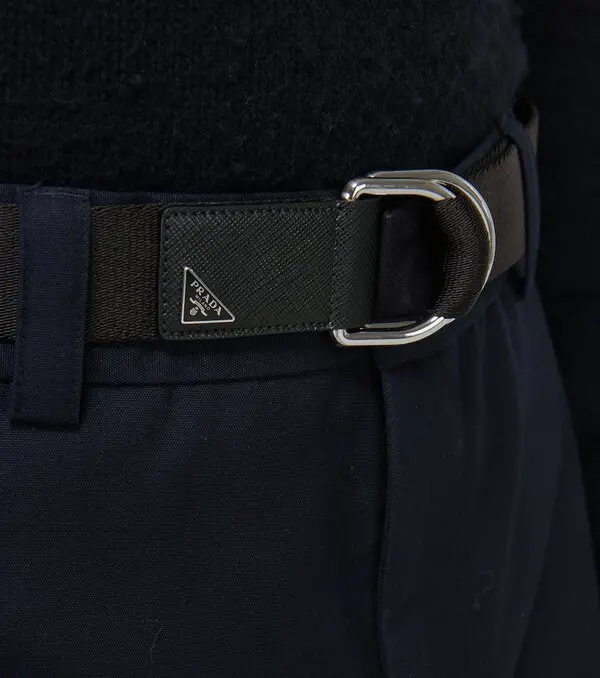 Prada Re-nylon Belt - Black