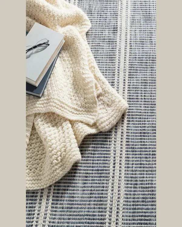 ANNIE SELKE Malta Handwoven Rug, 6' X 9