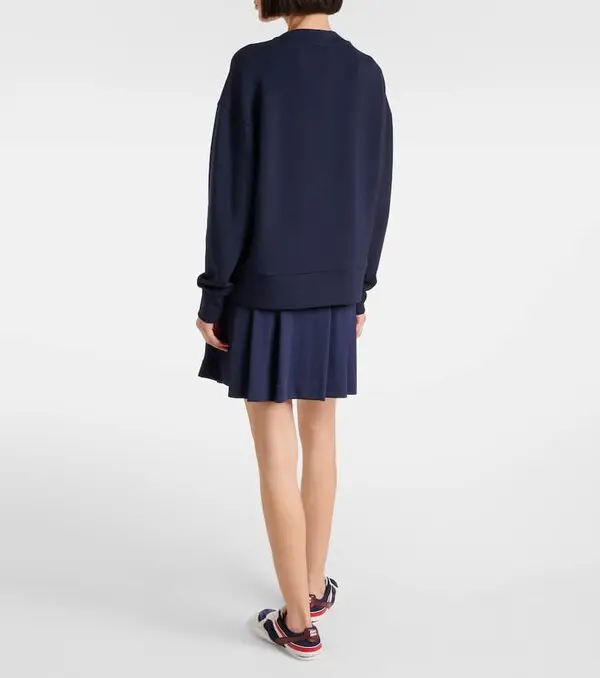 Varley Rasco Logo Jersey Sweatshirt - Blue