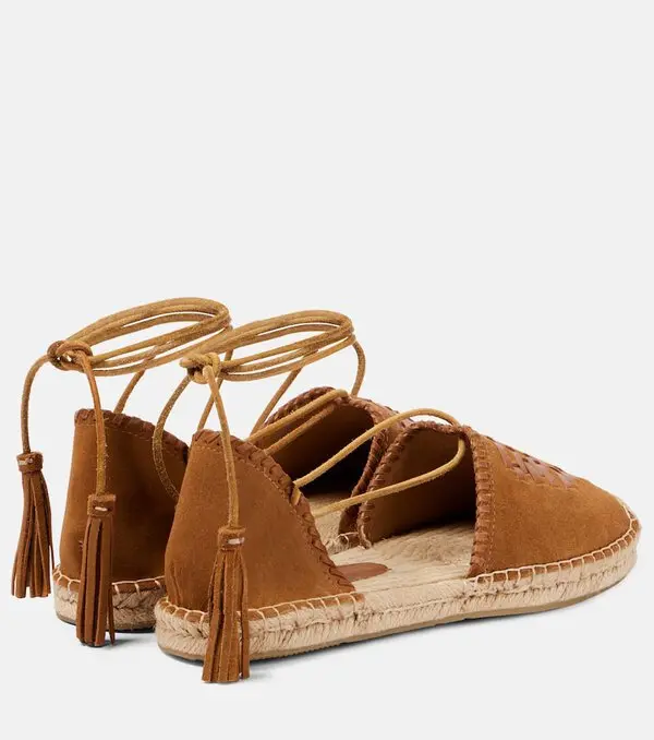 Isabel Marant Étoile Celsi Leather Espadrilles - Brown