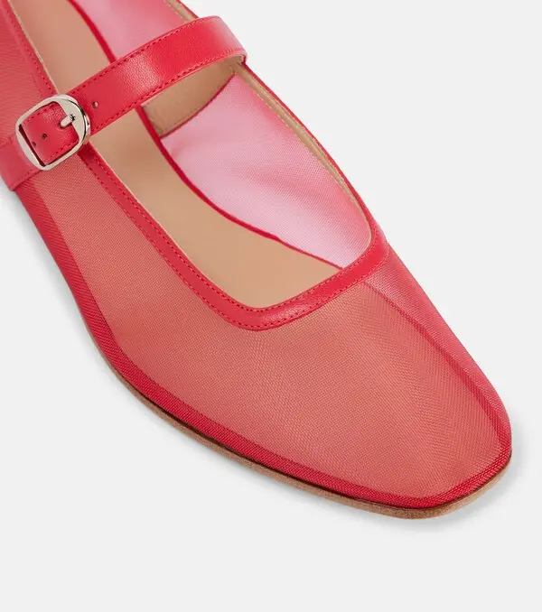 Le Monde Beryl Mary Jane Flats - Red