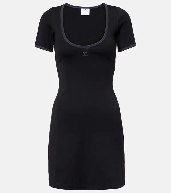 COURREGES Holistic Cotton Minidress