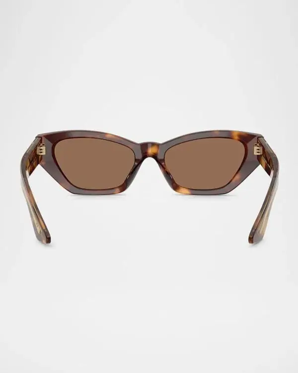 KHAITE X OLIVER PEOPLES Cat-eye Sunglasses - Brown