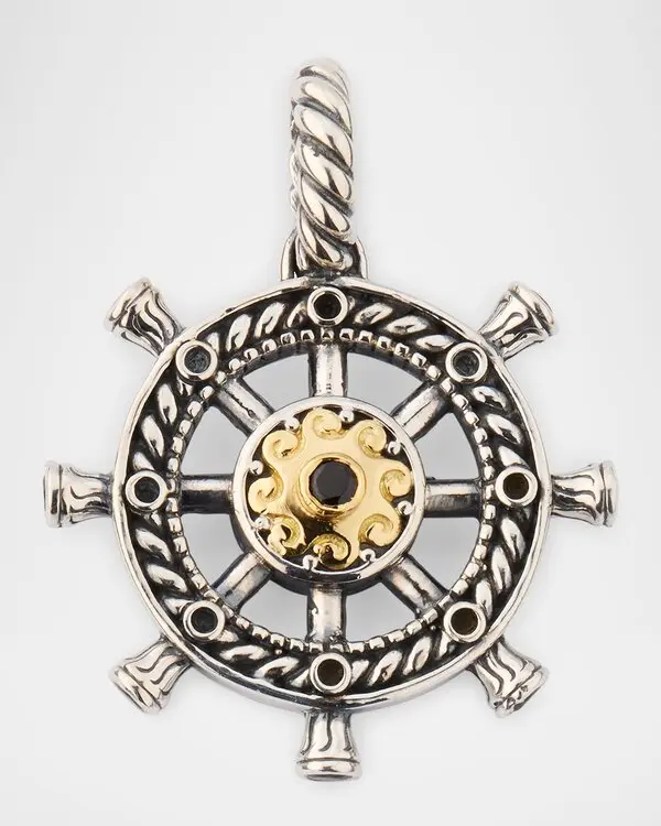 Konstantino Hydra Pendant With Spinel - Black