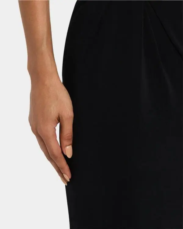 Jacquemus La Peplo Slit Maxi Skirt