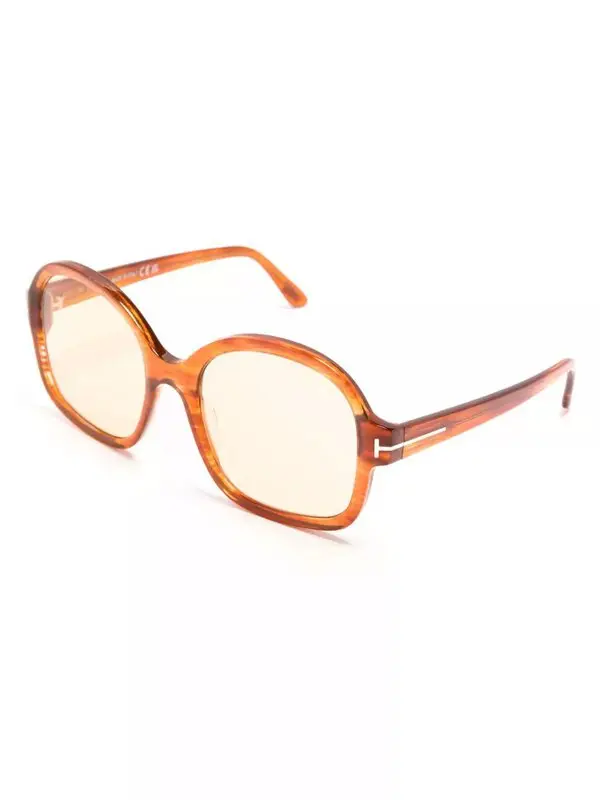TOM FORD Hanley Oversized Square-frame Sunglasses