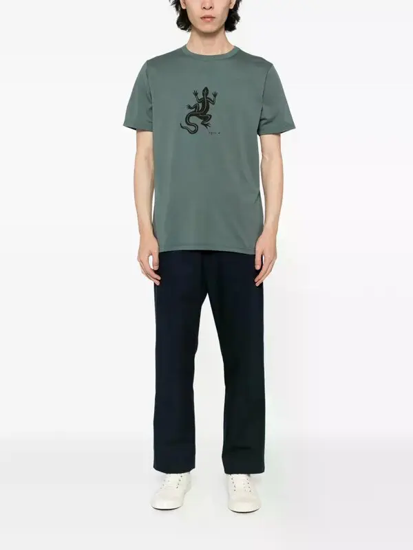 AGNÈS B. Lizard Printed T-shirt