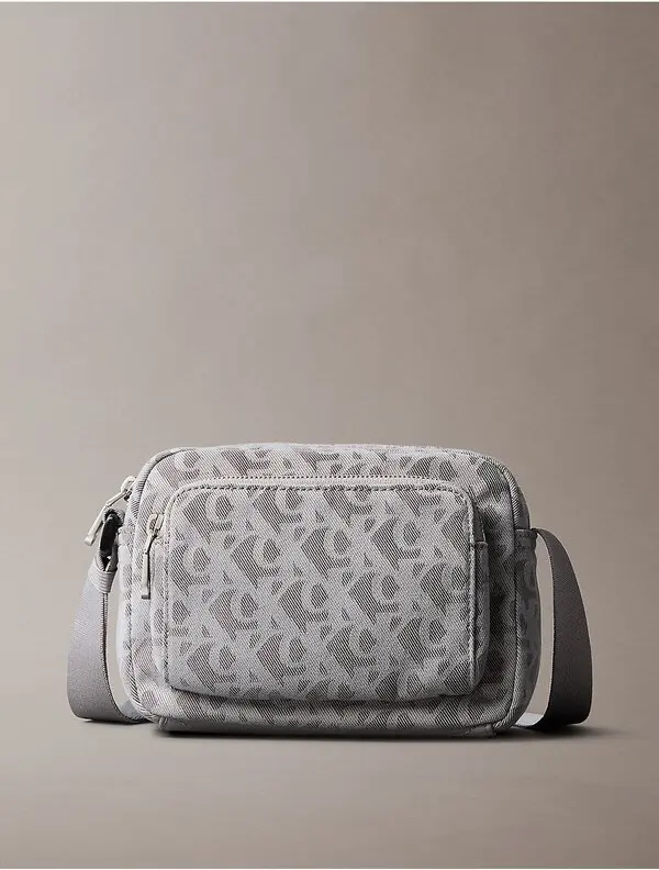Calvin Klein Jacquard Monogram Waistpack - Campus Grey