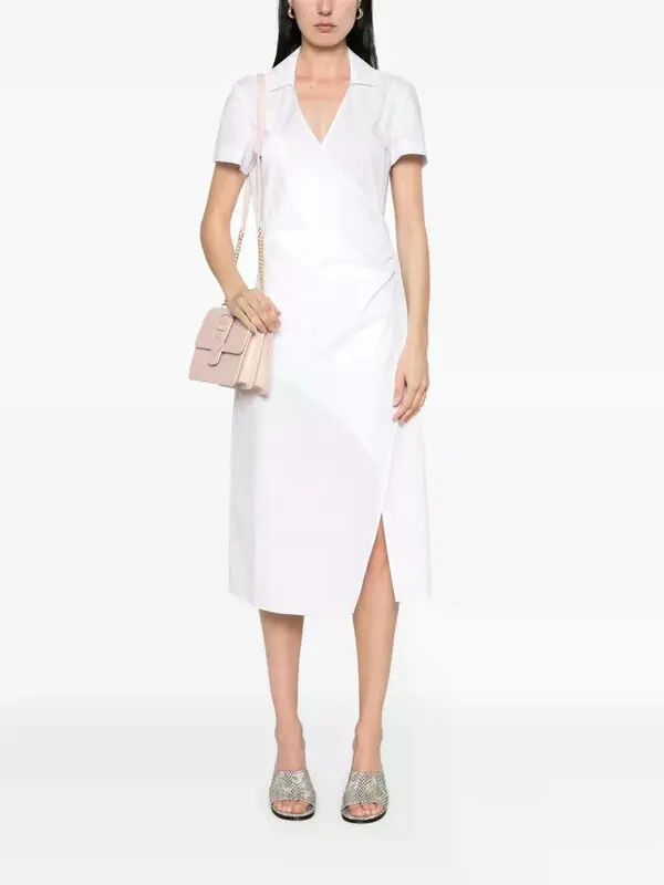 Patrizia Pepe Crossover Midi Dress