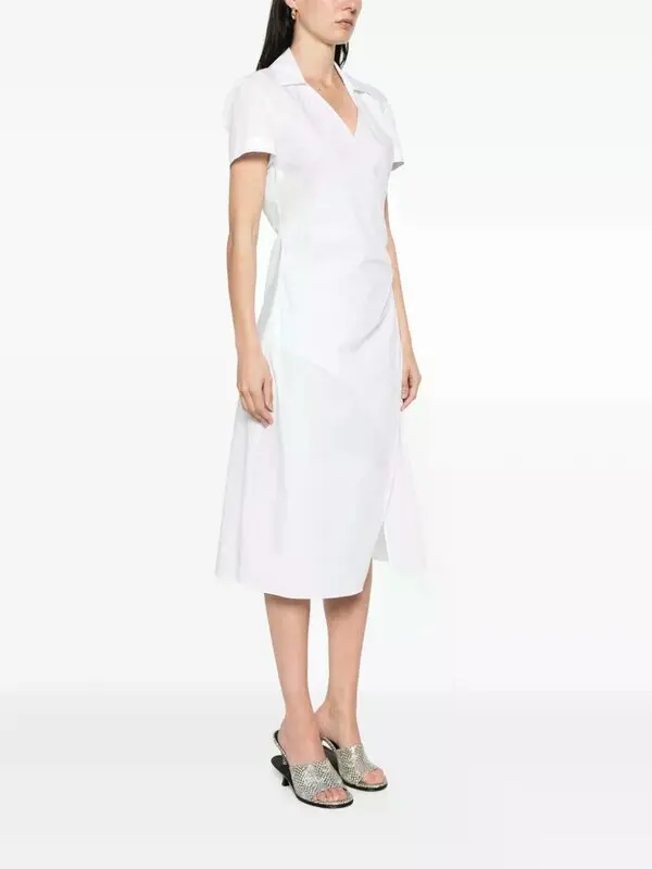 Patrizia Pepe Crossover Midi Dress